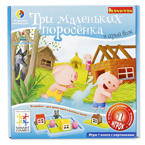 Три поросенка 20 деталей MAX CastorLand купить в Москве, Нижнем ...