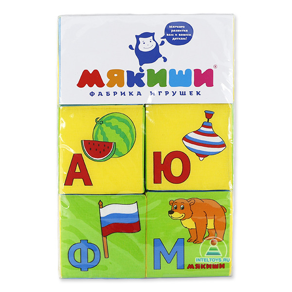 Кубики «Умная азбука» (Мякиши) купить в Москве, Нижнем Новгороде, СПб ...