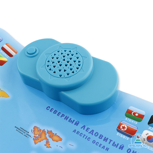 Интерактивная карта мира для детей, Zanzoon (Занзун) купить в Москве ...