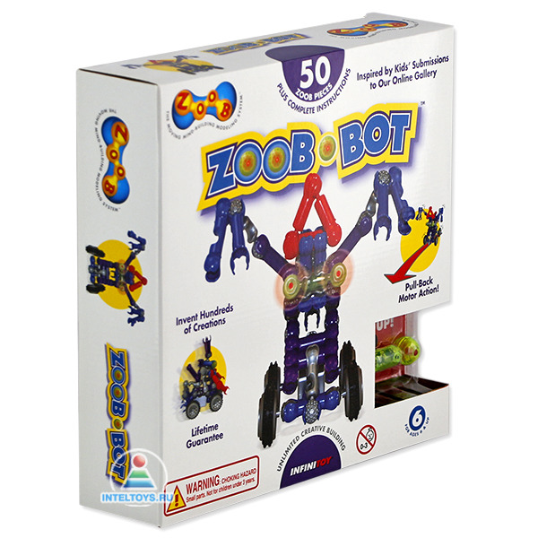 Конструктор Zoob (Зуб) Bot, 50 элементов купить в Москве, Нижнем ...