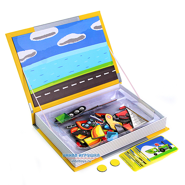 Развивающая игра Magnetic Book «Юный инженер», Магнетик Бук купить в ...