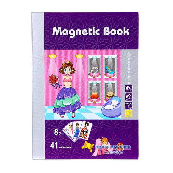 Развивающая игра Magnetic Book «Маскарад», Магнетик Бук купить в Москве ...