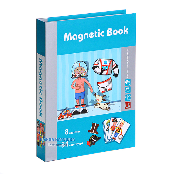 Развивающая игра «Интересные профессии», Magnetic Book (Магнетик Бук ...
