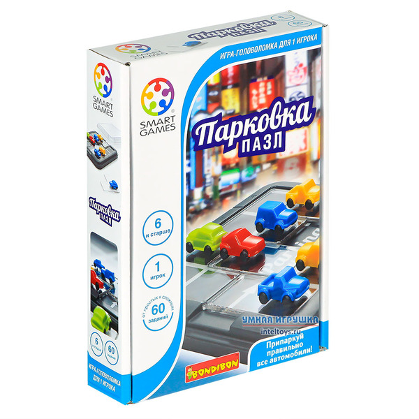 Настольная игра «Парковка. Пазл», Bondibon (Бондибон) купить в Москве ...