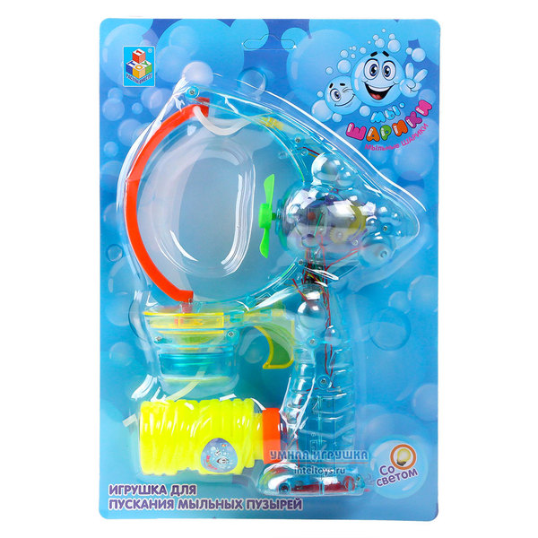 Игрушка для пускания мыльных пузырей «Мылемет», 1TOY (1ТОЙ) купить в ...