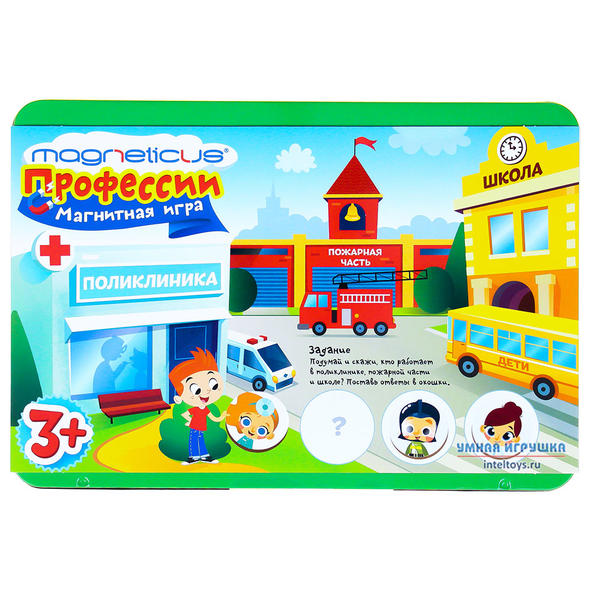 Игровой магнитный набор «Профессии», Magneticus (Магнетикус) купить в ...