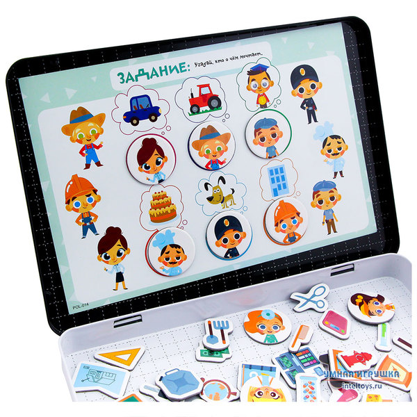 Игровой магнитный набор «Профессии», Magneticus (Магнетикус) купить в ...