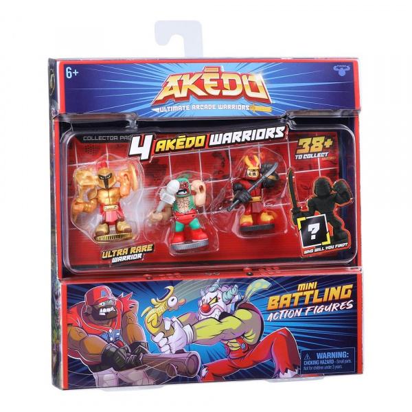 Третий коллекционный игровой набор Акедо 4 фигурки, Akedo купить в ...